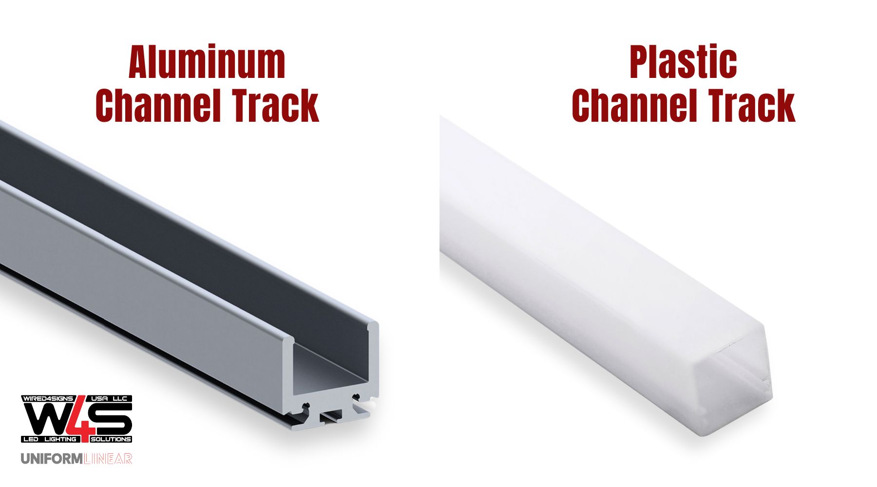 Aluminum LED Channel vs. Plastic Channels