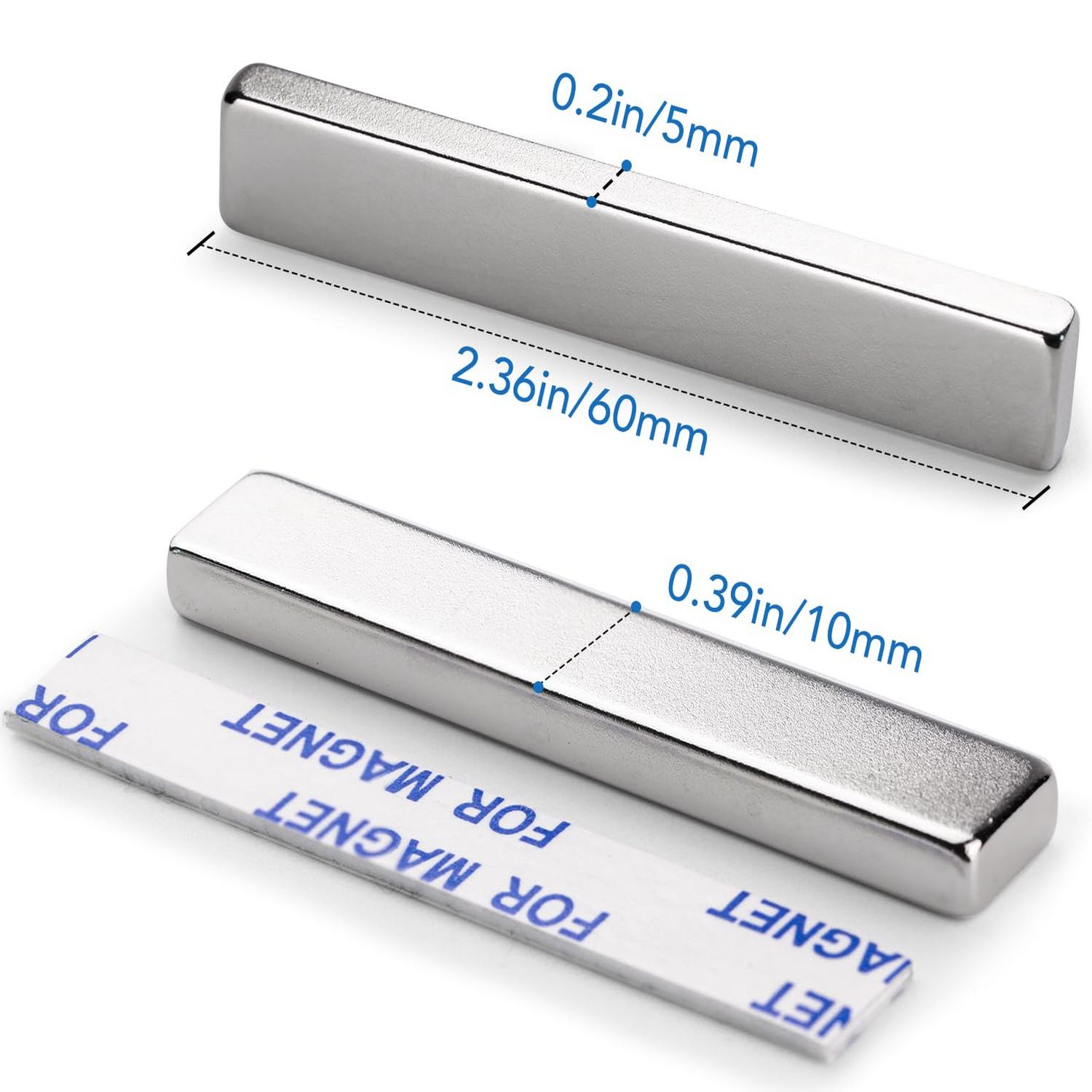 Strong Neodymium Bar Magnet for Sale | Best Prices Online ☑️