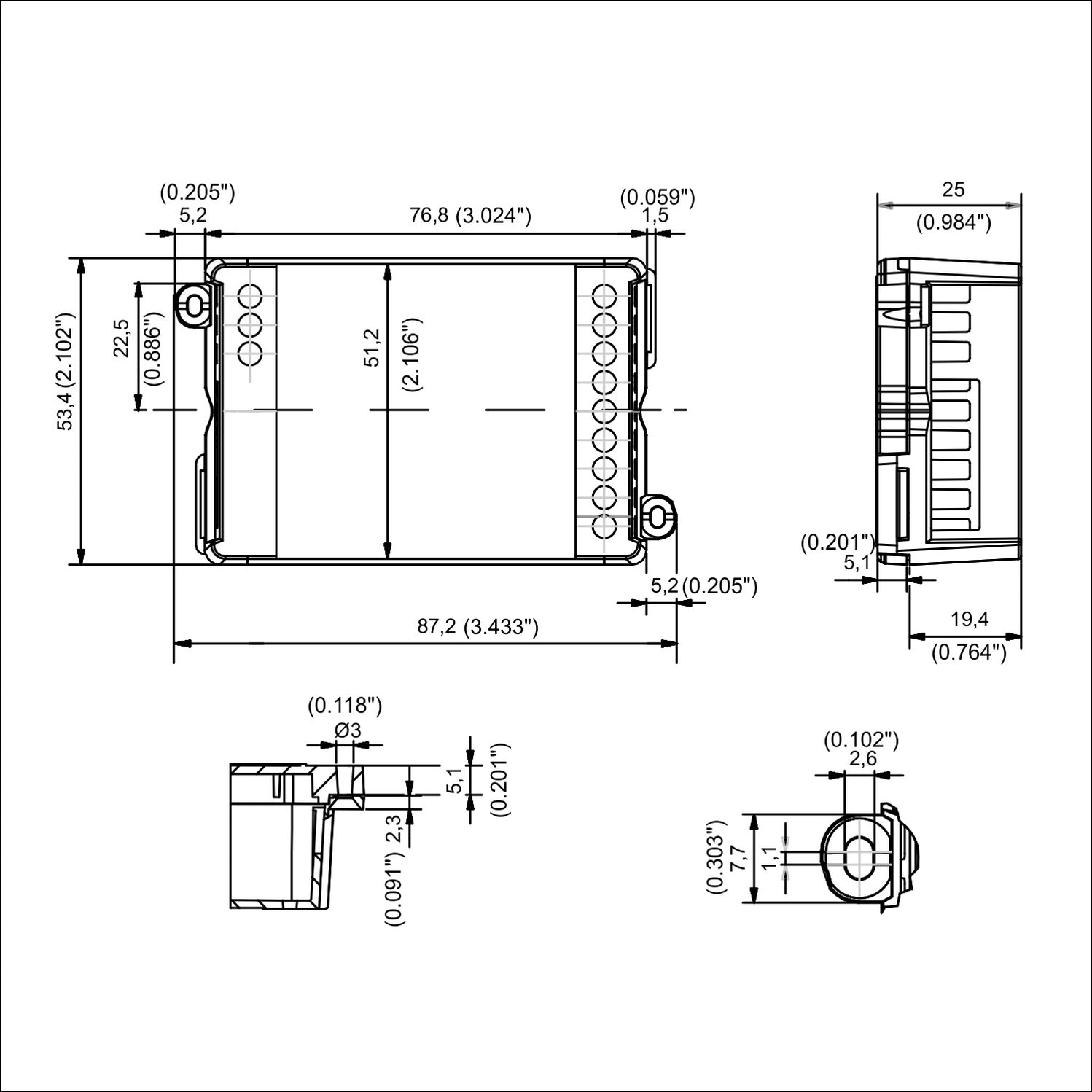 DLX1224-4CV-DALI RGBW 4-Ch LED Dimmer with DALI Control