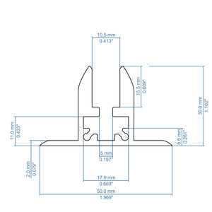 Edge Lighting Acrylic Signage and Panels Ginebra for Sale
