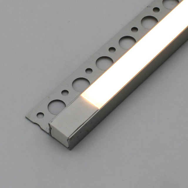 White LED Tile Edge Light Strip Kit (24V) ~ Nicho Series for Sale