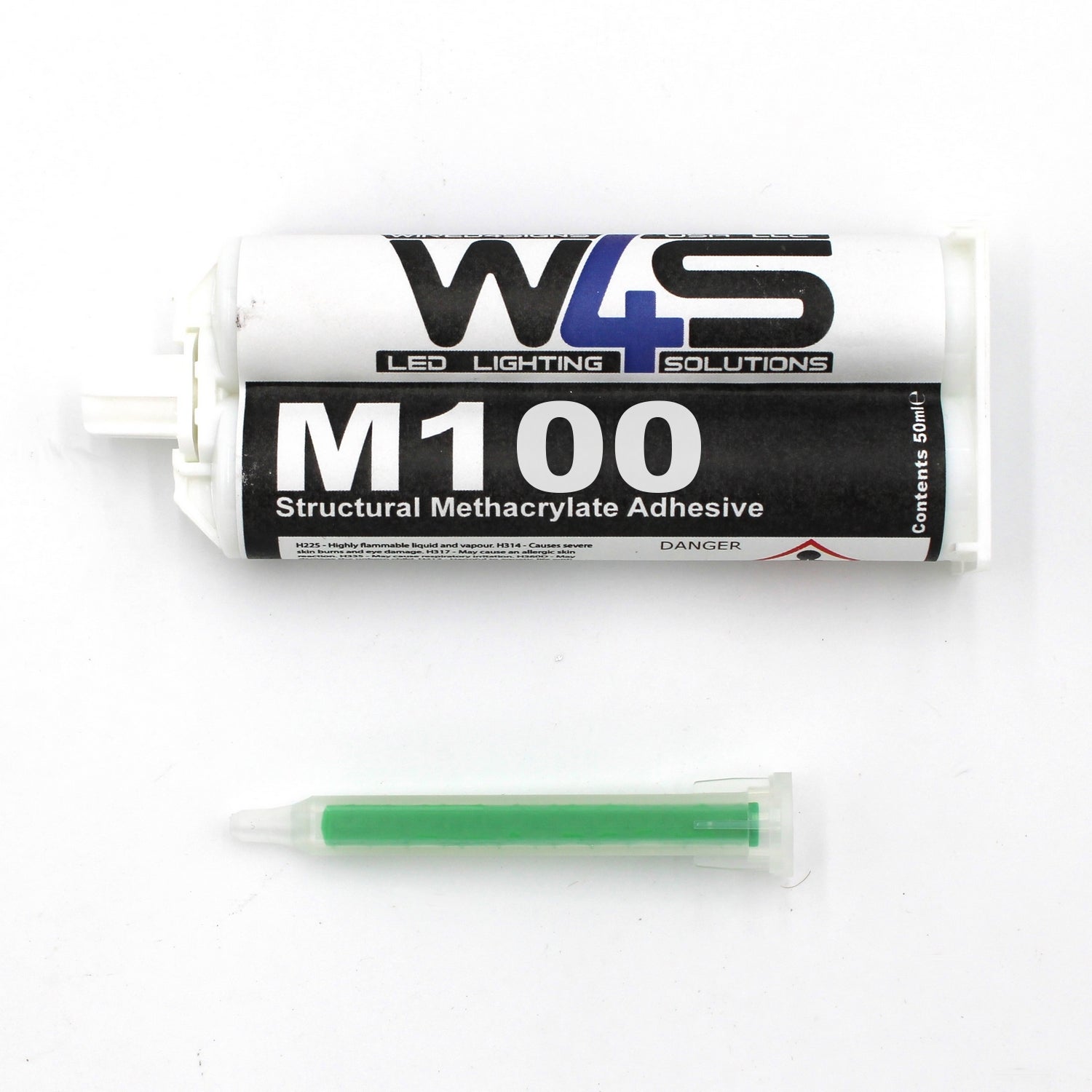 Marine 2-part Methacrylate Adhesive ~ W4S M100 (50ml 1:1 Mix / A-Syste