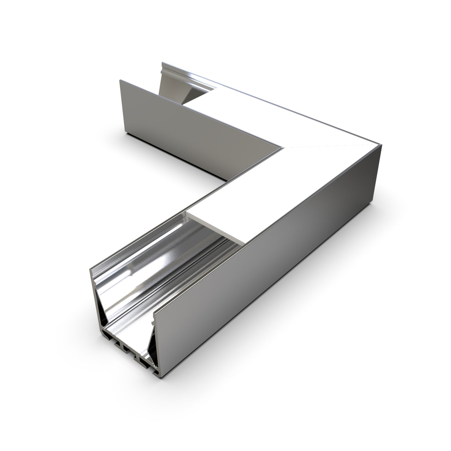 Surface Mount LED Aluminum Channel ~ SPL35-FL For Sale