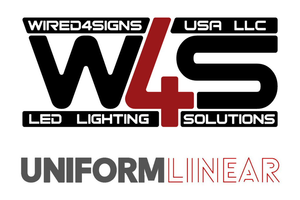 Edge-Lit Acrylic Signs and LED Sign Panels | Wired4Signs USA
