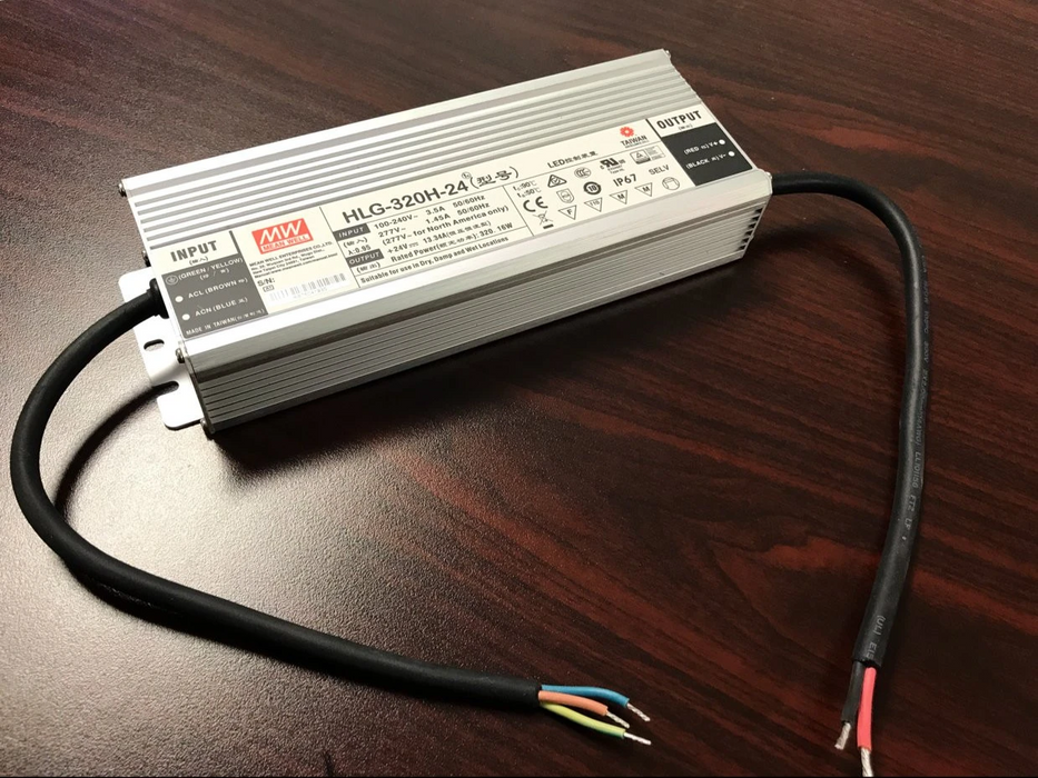 Indoor / Outdoor LED Driver (24V) ~ Meanwell HLG Series for Sale