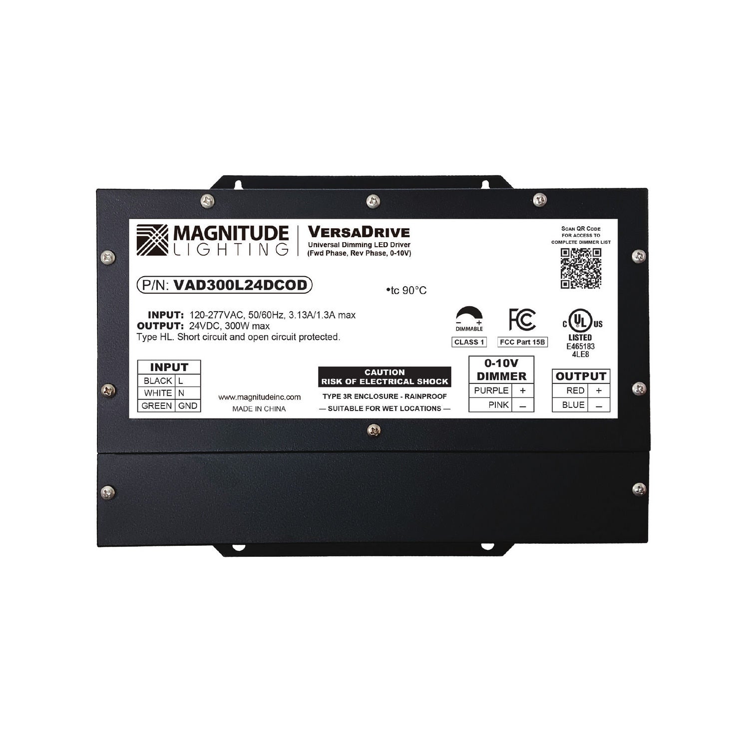 5-Way Universal Dimmable Constant Voltage LED Driver (24V) ~ Magnitude ...