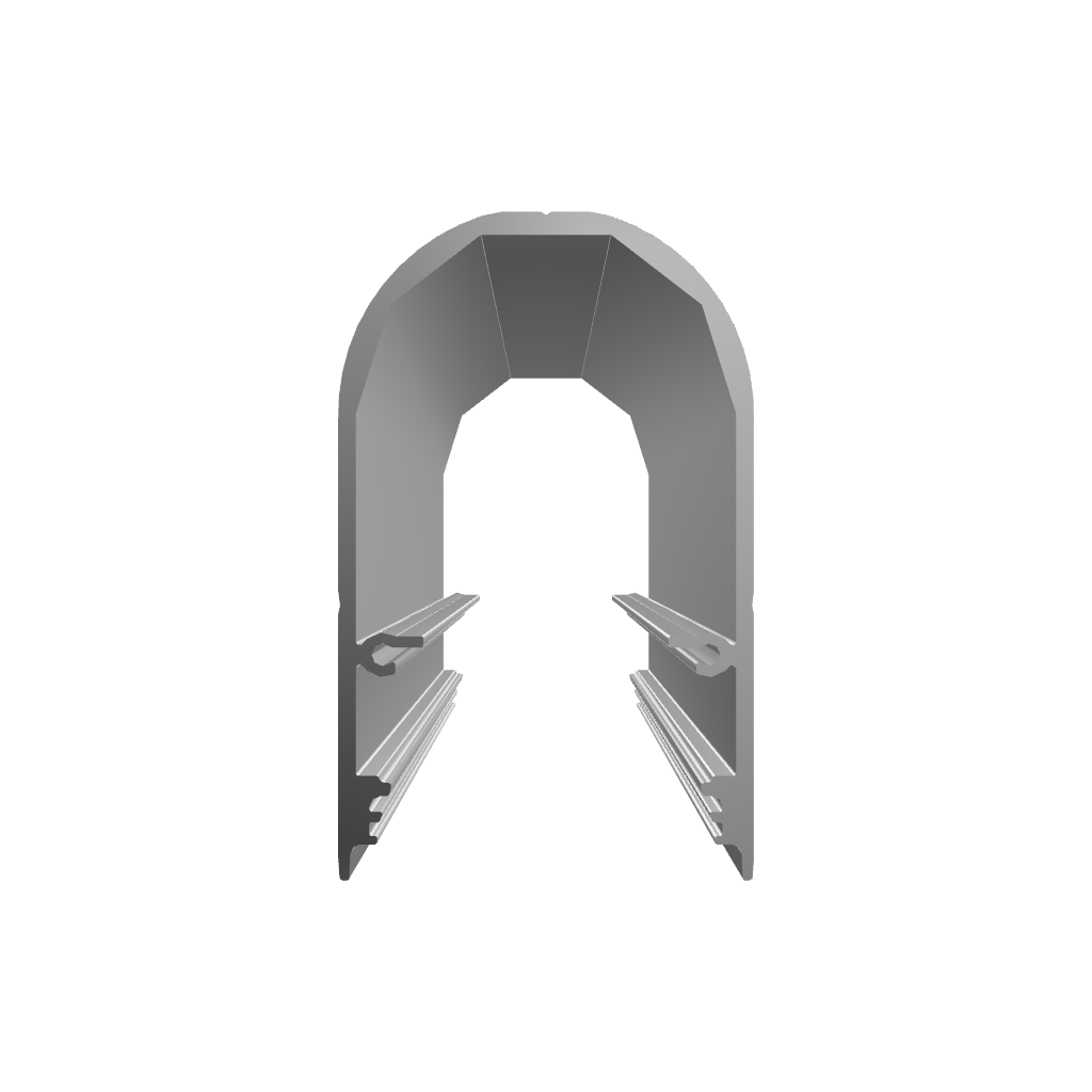 Contemporary Modern Pendant Strip Light Profiles ~ Model Nami23