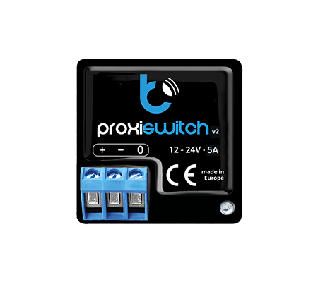 Touchless Switch with Proximity Sensor for Invisible Control Buttons