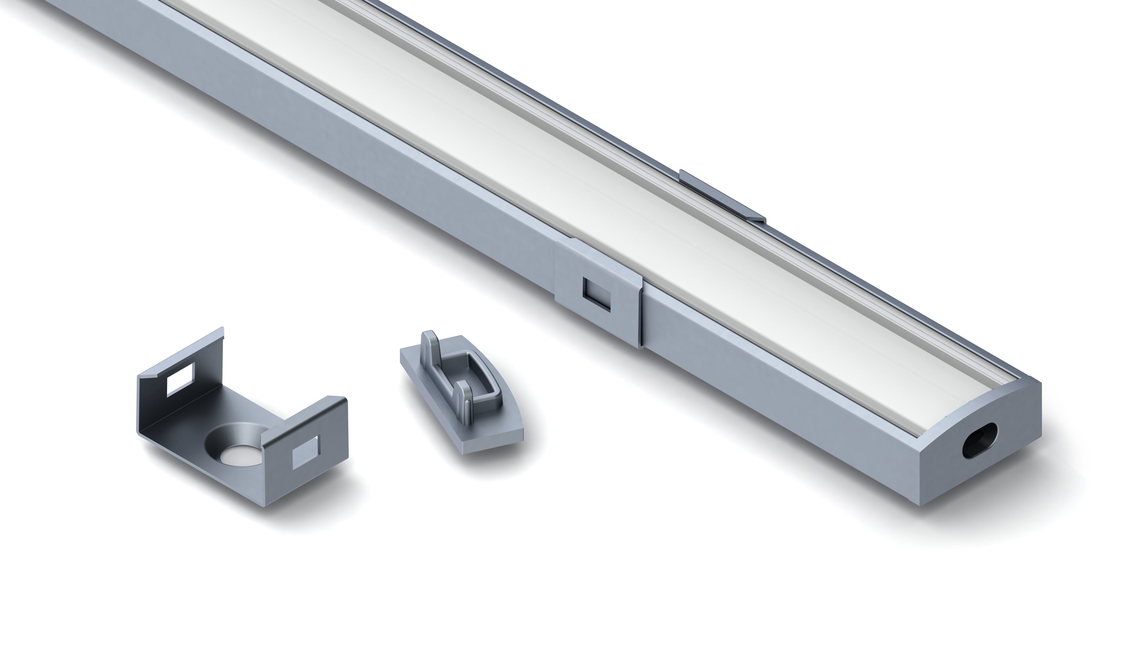 Surface Mount LED Strip Channel ~ Model SL7 For Sale