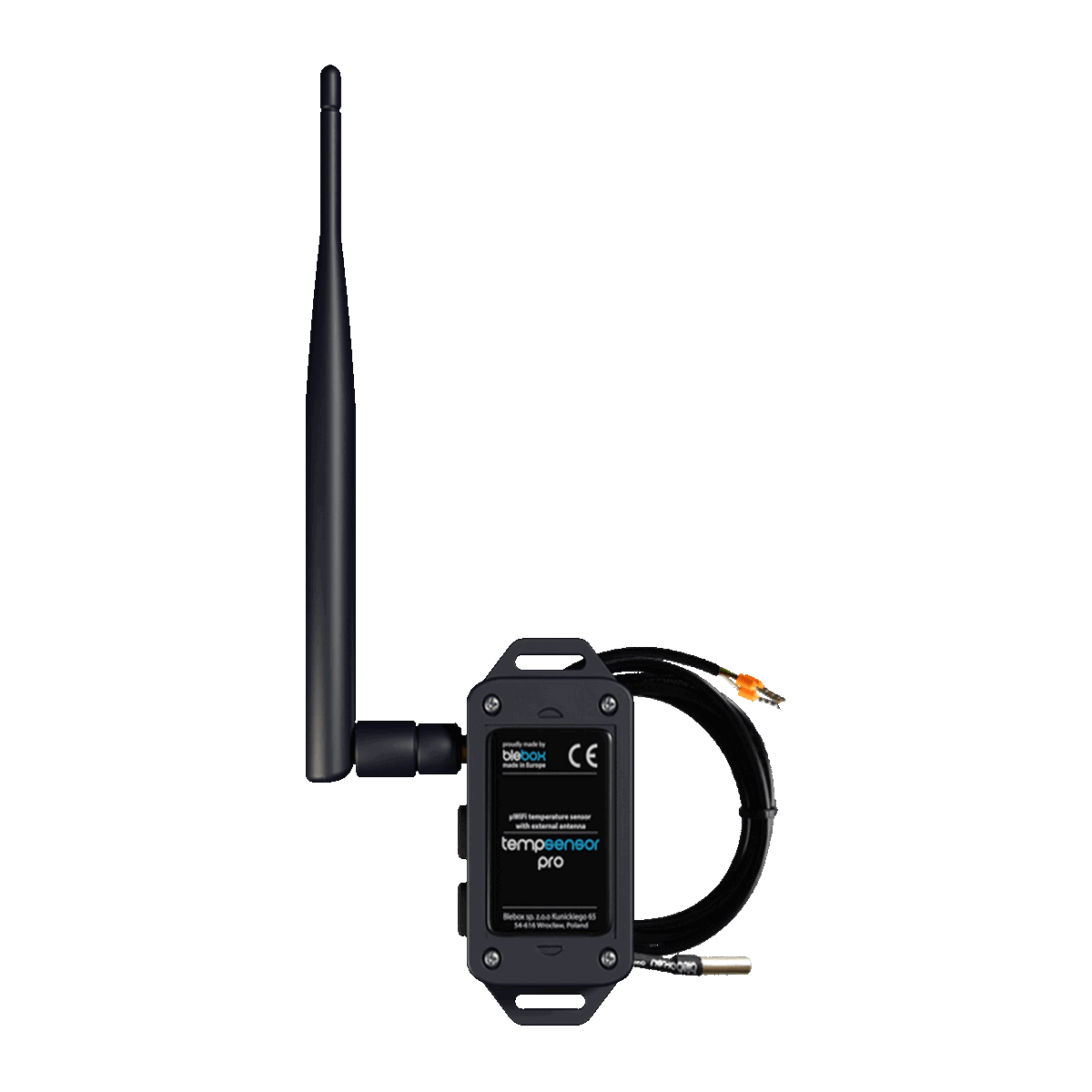 Waterproof Smart Wireless Temperature Sensor ~ tempSensor Pro by Blebo