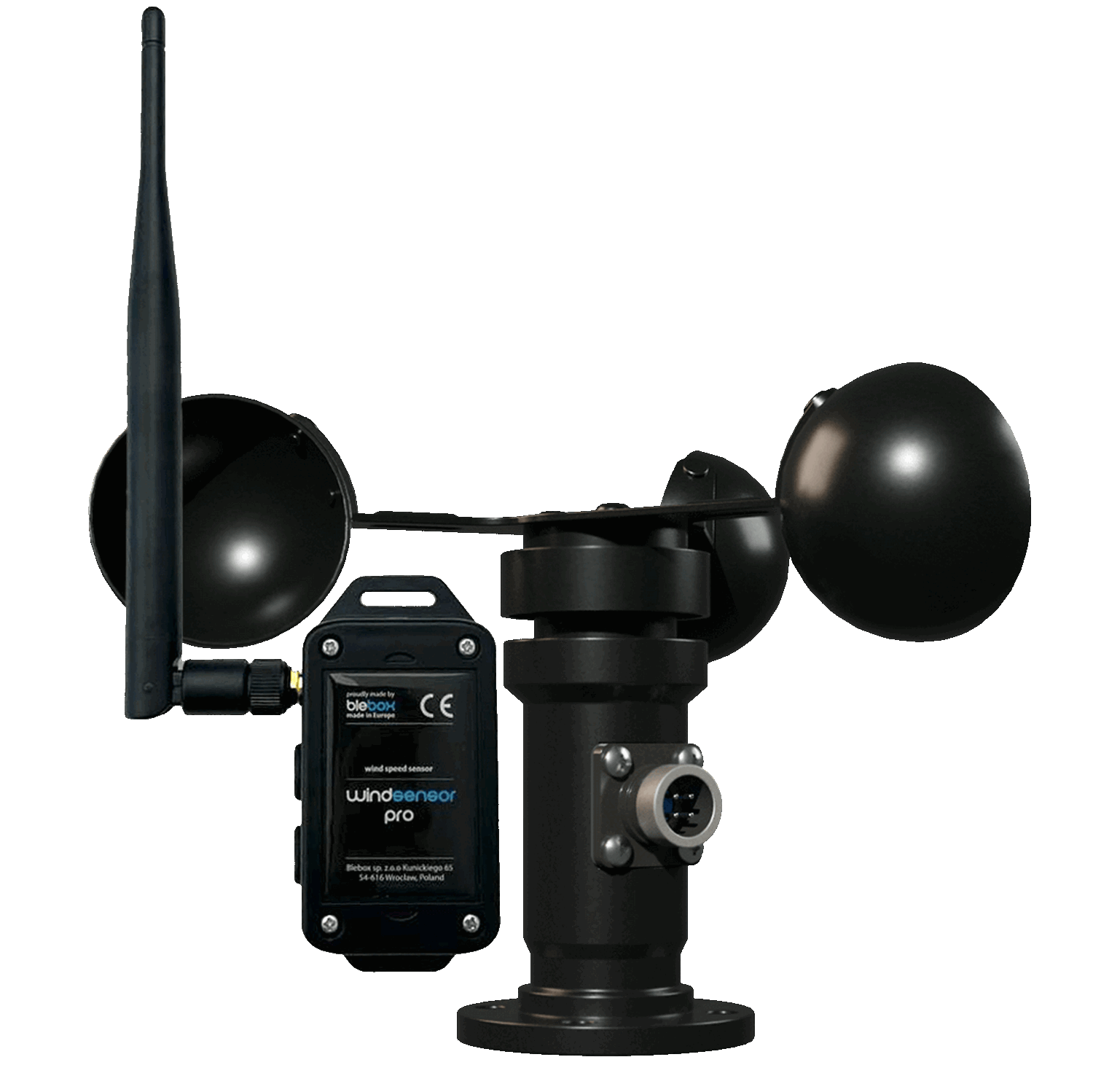 Wireless Wind Speed Sensor ~ windSensor Pro by Blebox