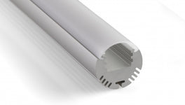 Lighted Closet Rod LED Channel - Alu Round For Sale