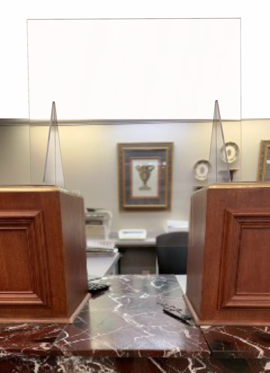 Standard Portable Plastic Sneeze Guard for Sale | Best Prices