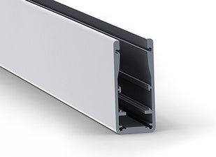 Edge-Lit LED Glass Railing Lighting Channel ~ Alu-Glass For Sale