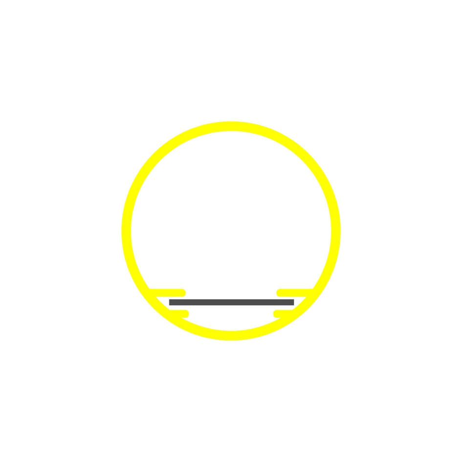 Round Methacrylate LED Diffuser Tube Oslo For Sale