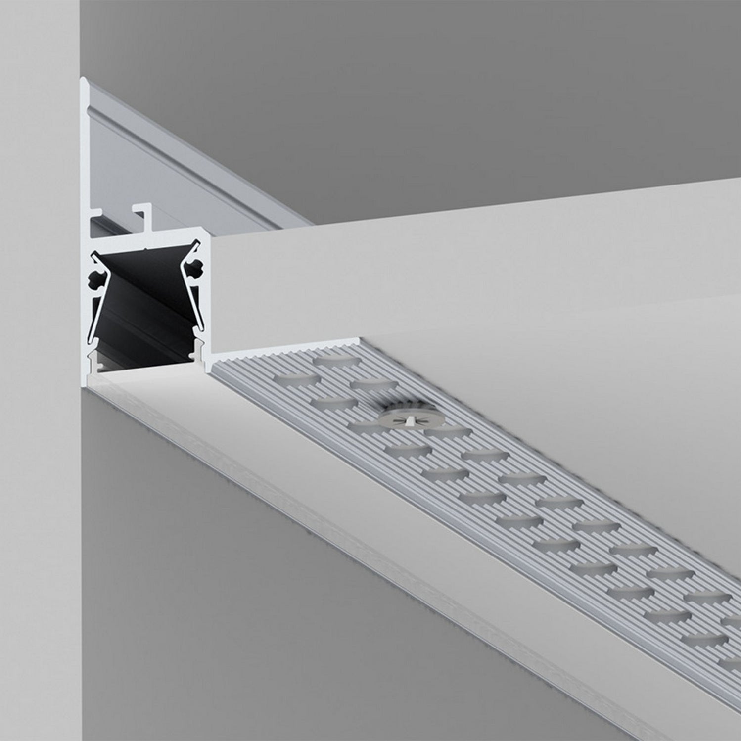 Plaster-in Ceiling Perimeter LED Channel Alu-Ceiling US For Sale