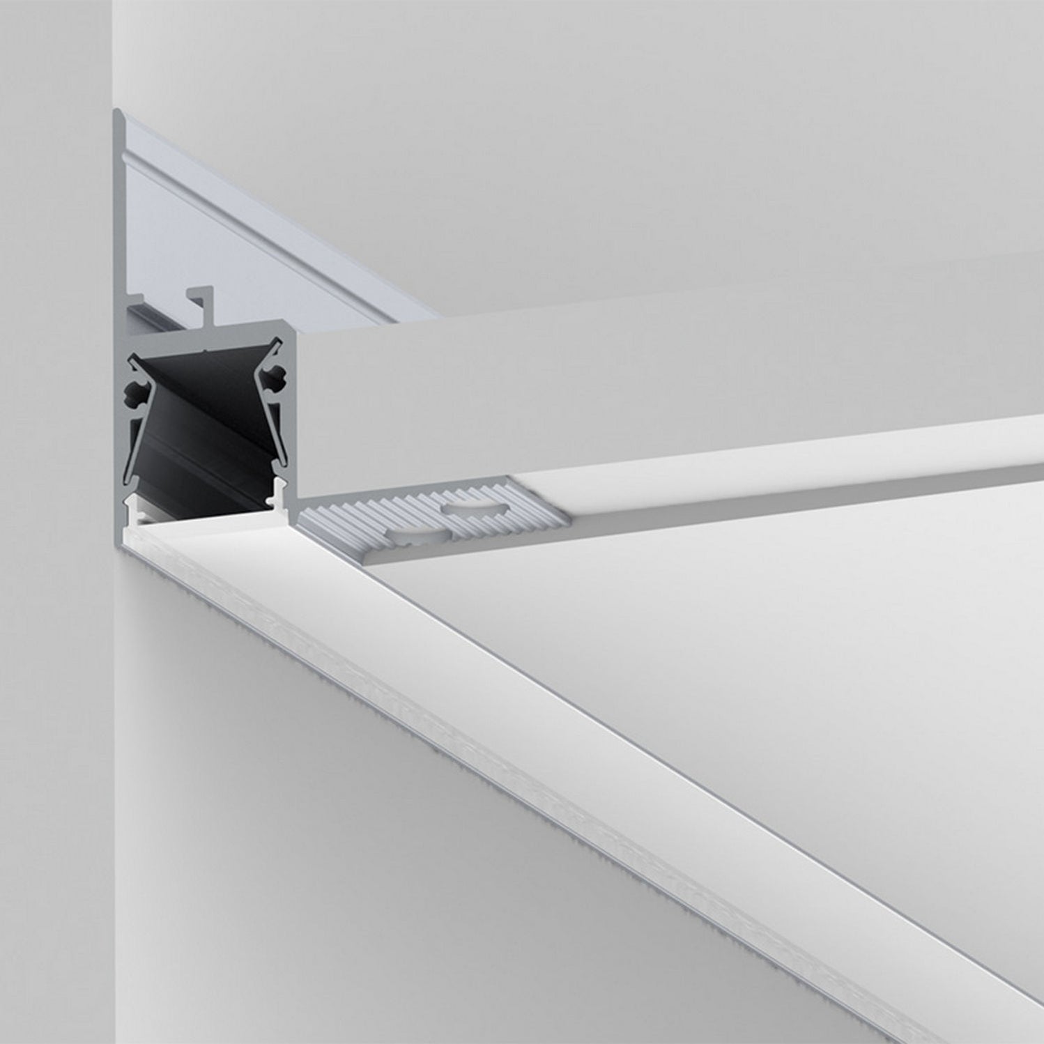 Plaster-in Ceiling Perimeter LED Channel Alu-Ceiling US For Sale