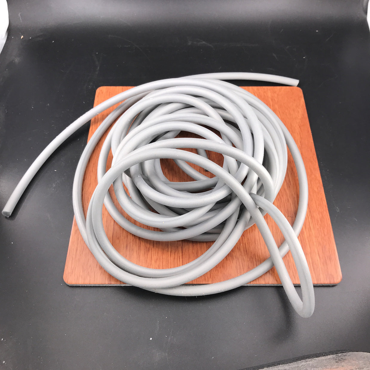 Silicone screw hiding plug, 5cm long for future cut for Sale