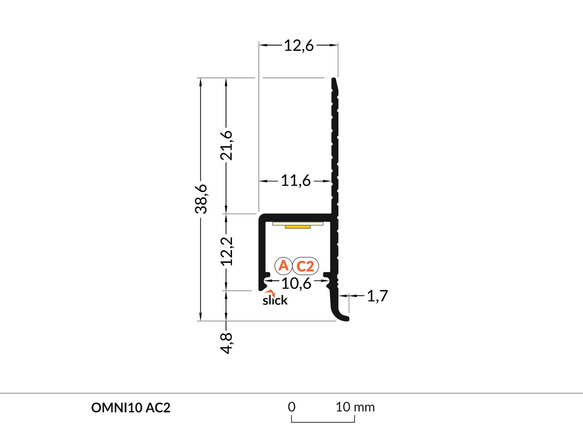 Hidden Drywall LED Strip Channel for Sale